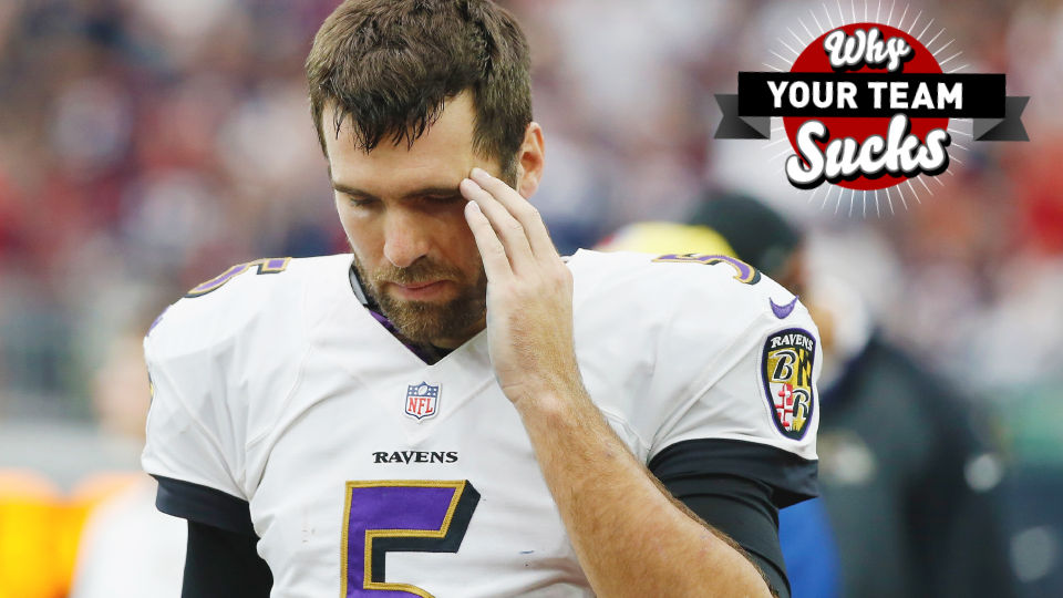 Deadspin | Why Your Team Sucks 2015: Baltimore Ravens