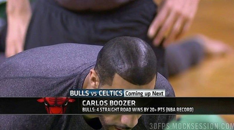 Deadspin | Carlos Boozer Finally Explains His Sprayed-On Hair