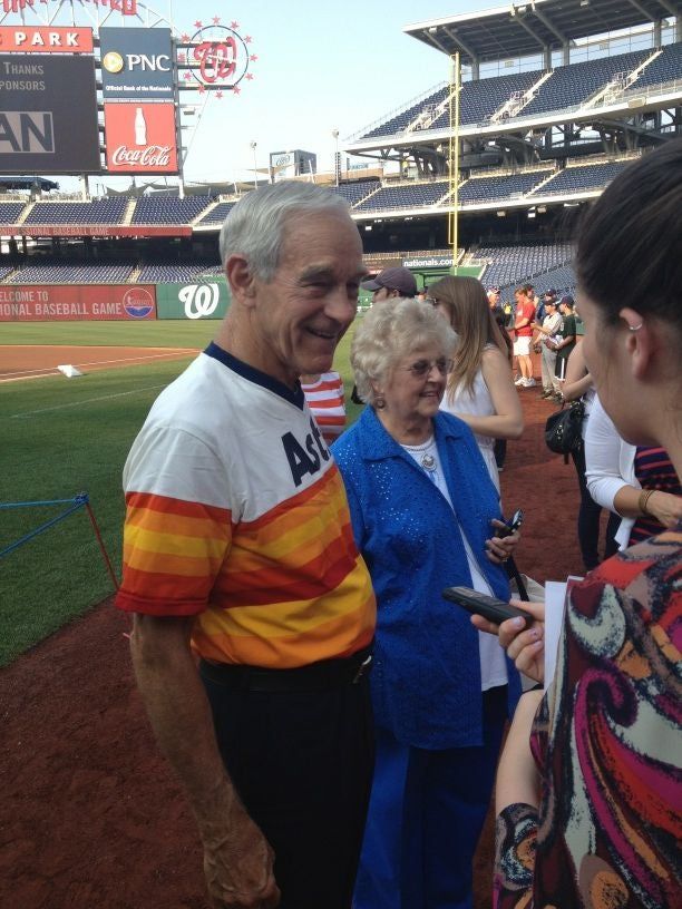 Deadspin | Ron Paul Gets Inducted Into Congressional Baseball Hall Of ...