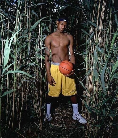 Deadspin | Private Stache: LeBron Half-Naked In A Cornfield. We Are All ...