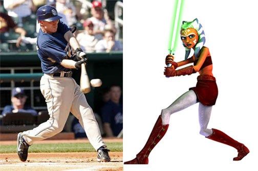 Deadspin | David Eckstein Is Married To A Jedi