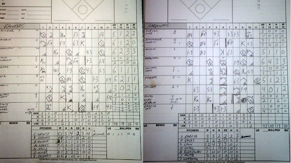 Deadspin | Here's Another Cool Scorecard From Game 6