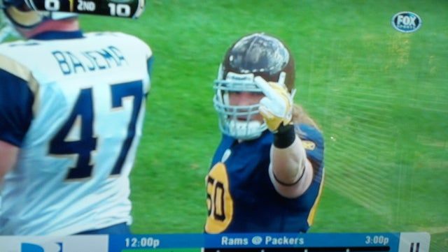 Deadspin | A.J. Hawk's Middle Finger To His Sideline Was An Inside Joke ...