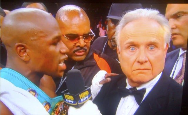 Deadspin | This Is What Larry Merchant Looked Like Before Telling Floyd ...