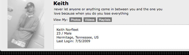 Deadspin | The Mysterious Keith Norfleet Keeps Popping Up (Update)