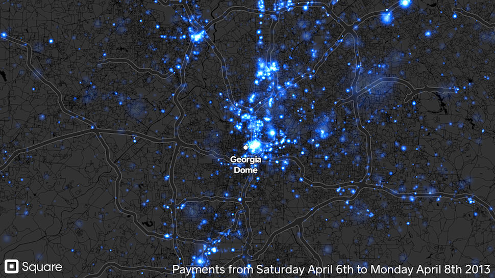 Deadspin | Heat Map: Did The Final Four Pay Off For Atlanta?