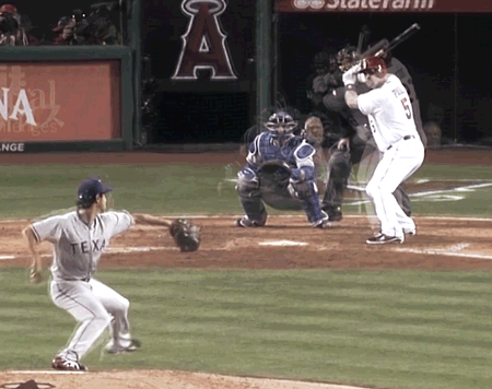 Deadspin | Coolest GIF Ever Shows Five Overlaid Yu Darvish Pitches