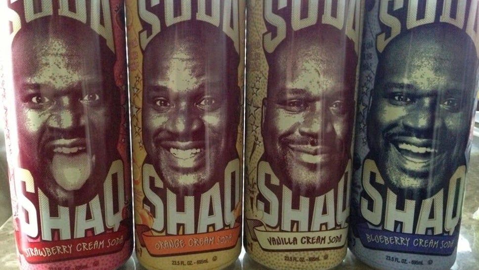Deadspin | Here's The New Shaq Soda We've All Been Waiting For
