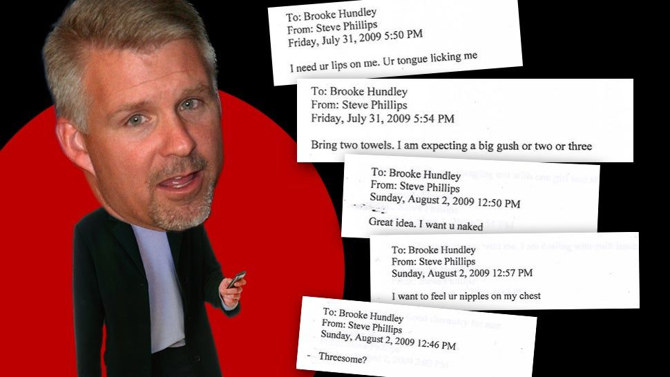 Deadspin | Steve Phillips And Brooke Hundley: A Romance Told Through ...