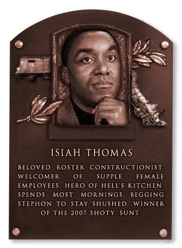 Deadspin | Deadspin Hall Of Fame Inductee: Isiah Thomas