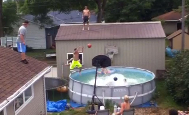 Deadspin | Pool Dunks Have Graduated To Multi-Ball