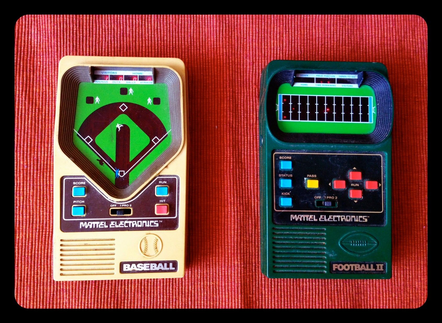 Deadspin | From The Old School: Mattel Electronics Hand-Held Video Games