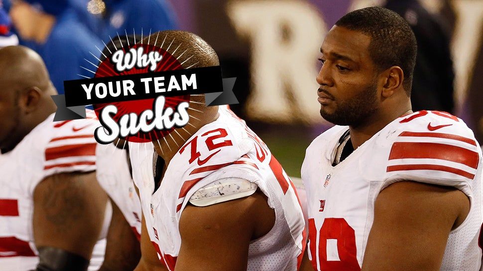 Deadspin | Why Your Team Sucks 2013: New York Giants
