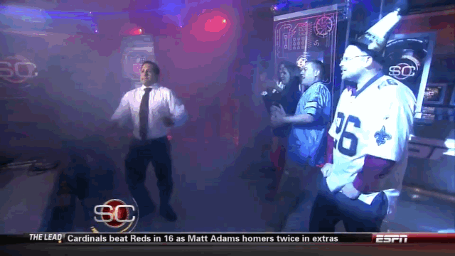 Deadspin | Watch Adam Schefter Murder The Ray Lewis Dance