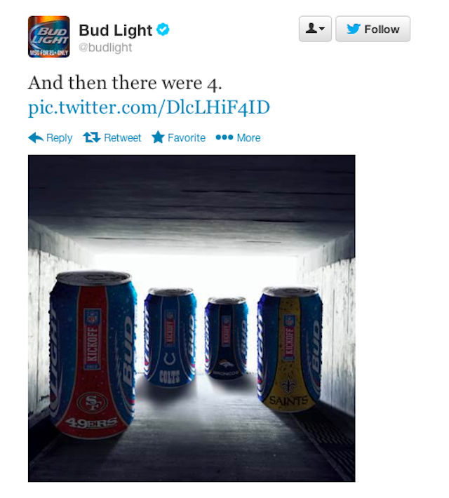 Deadspin | Budweiser Sends Really Dumb Tweet In Branding Exercise Gone ...