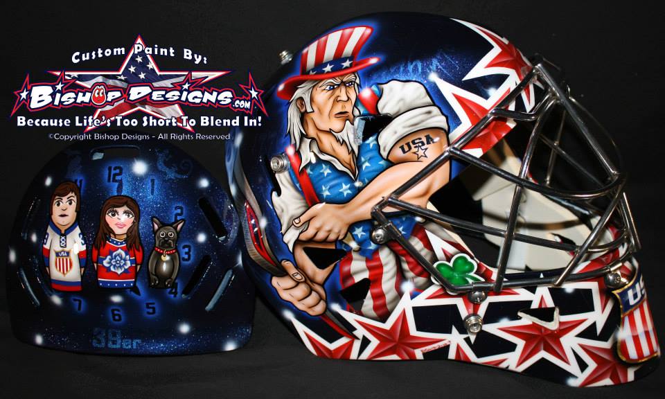 Deadspin | Ryan Miller's Olympic Mask Unveiled