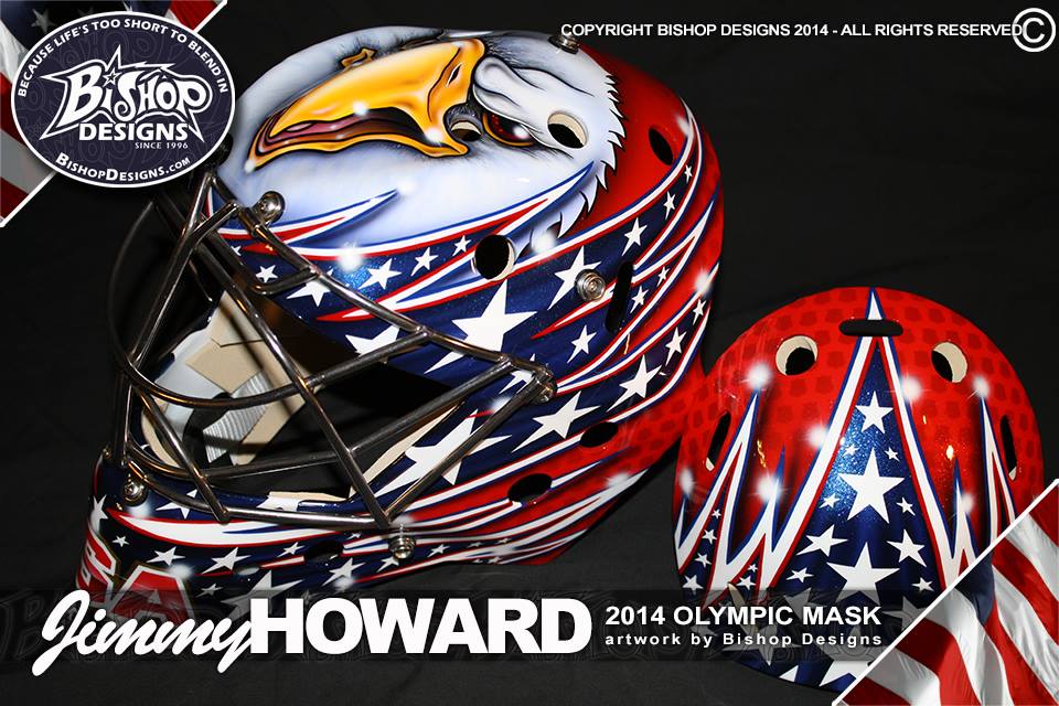 Deadspin | Here's Jimmy Howard's Olympic Mask