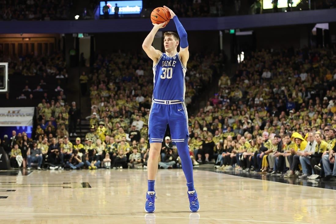Deadspin | Duke star Kyle Filipowski injured during Wake Forest court storm