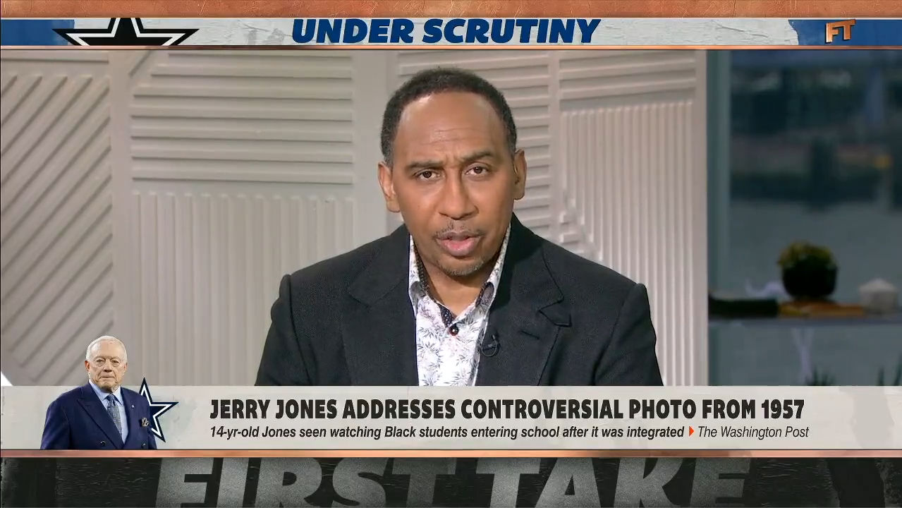 Deadspin | Stephen A. Smith defended Cowboys owner Jerry Jones’ racist past