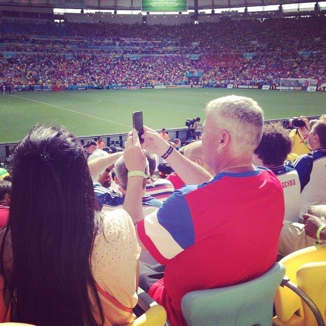Deadspin | Rex Ryan's Enjoying Some Footy In Brazil
