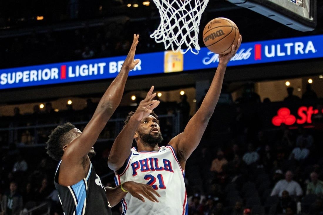 Deadspin | Joel Embiid stars as 76ers dispatch Hawks