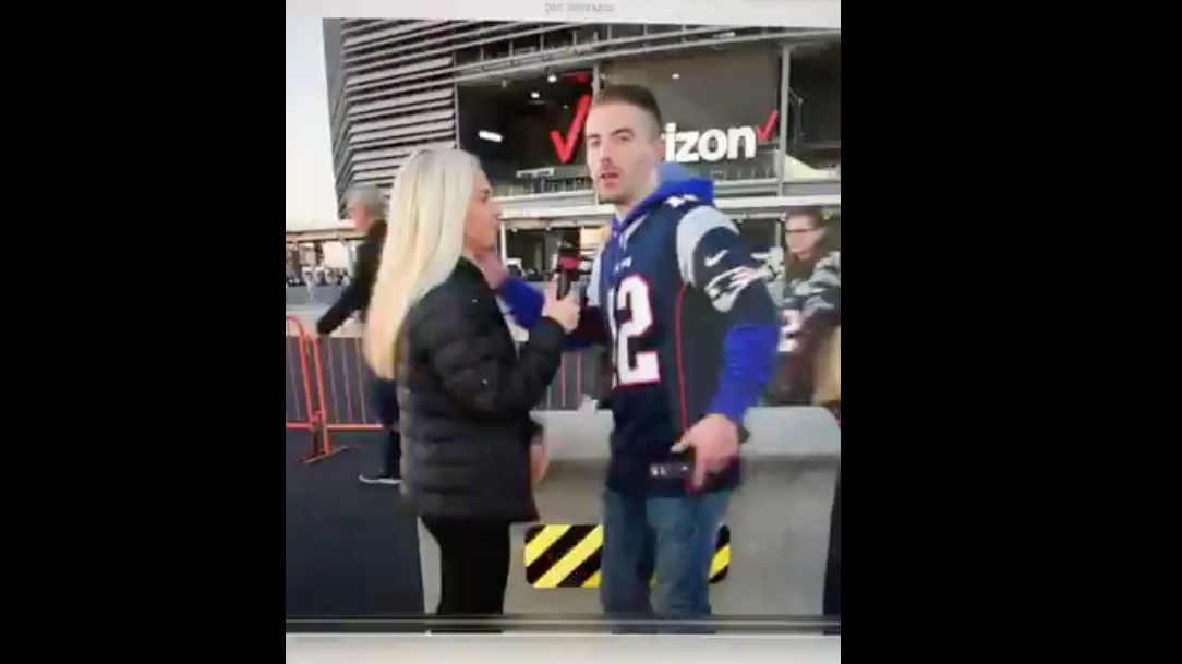 Deadspin | Sports Reporter Blasts Slimeball Patriots Fan Who Tried To ...