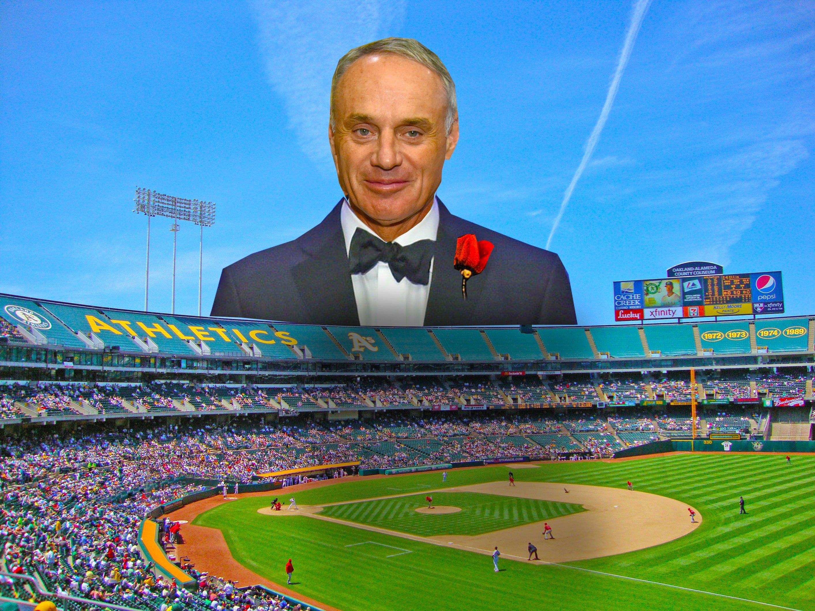 Deadspin | Rob Manfred isn’t even trying to hide his sniveling evil anymore