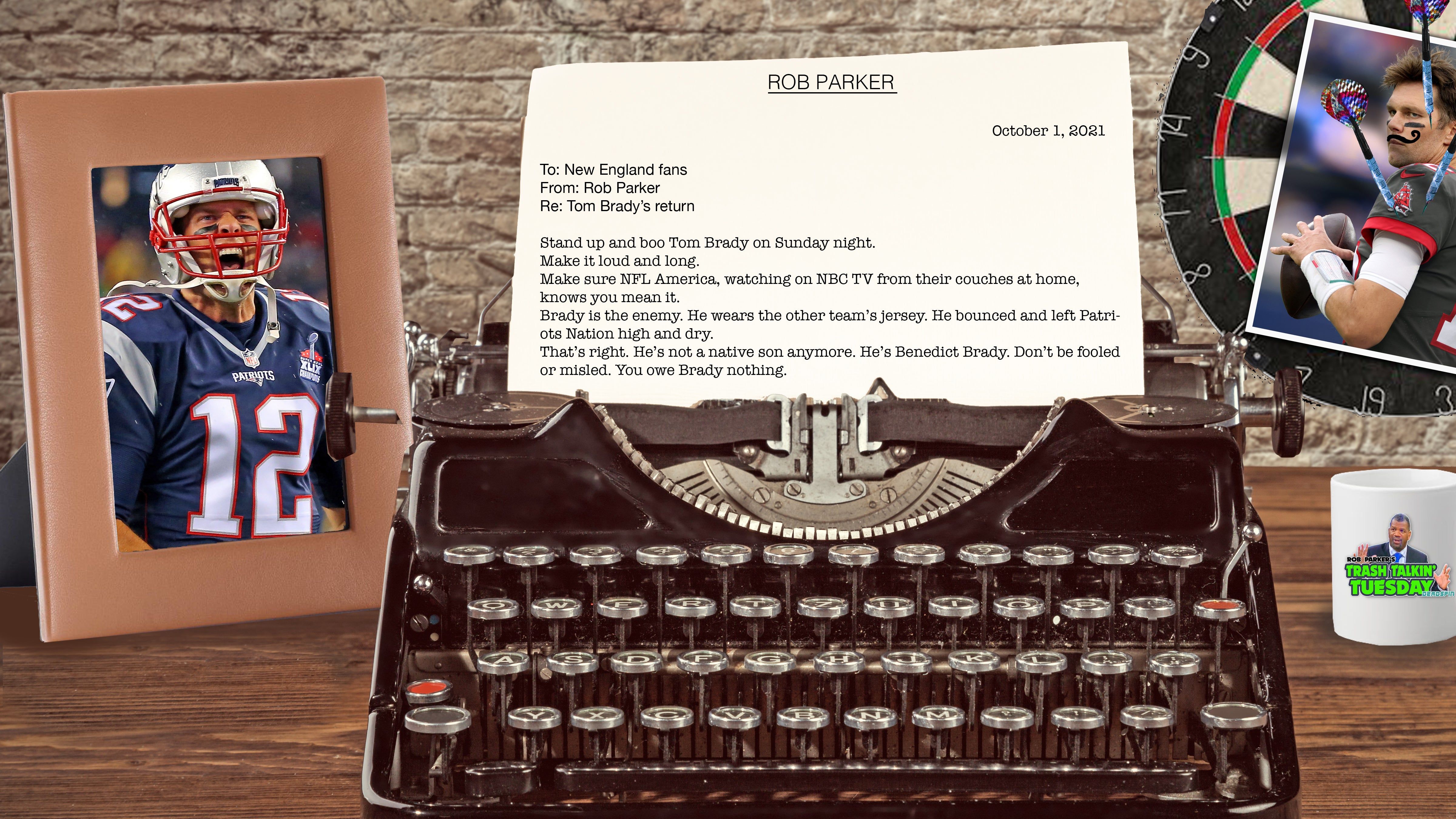 Deadspin | Open Letter to Patriots Fans: Boo Benedict Brady