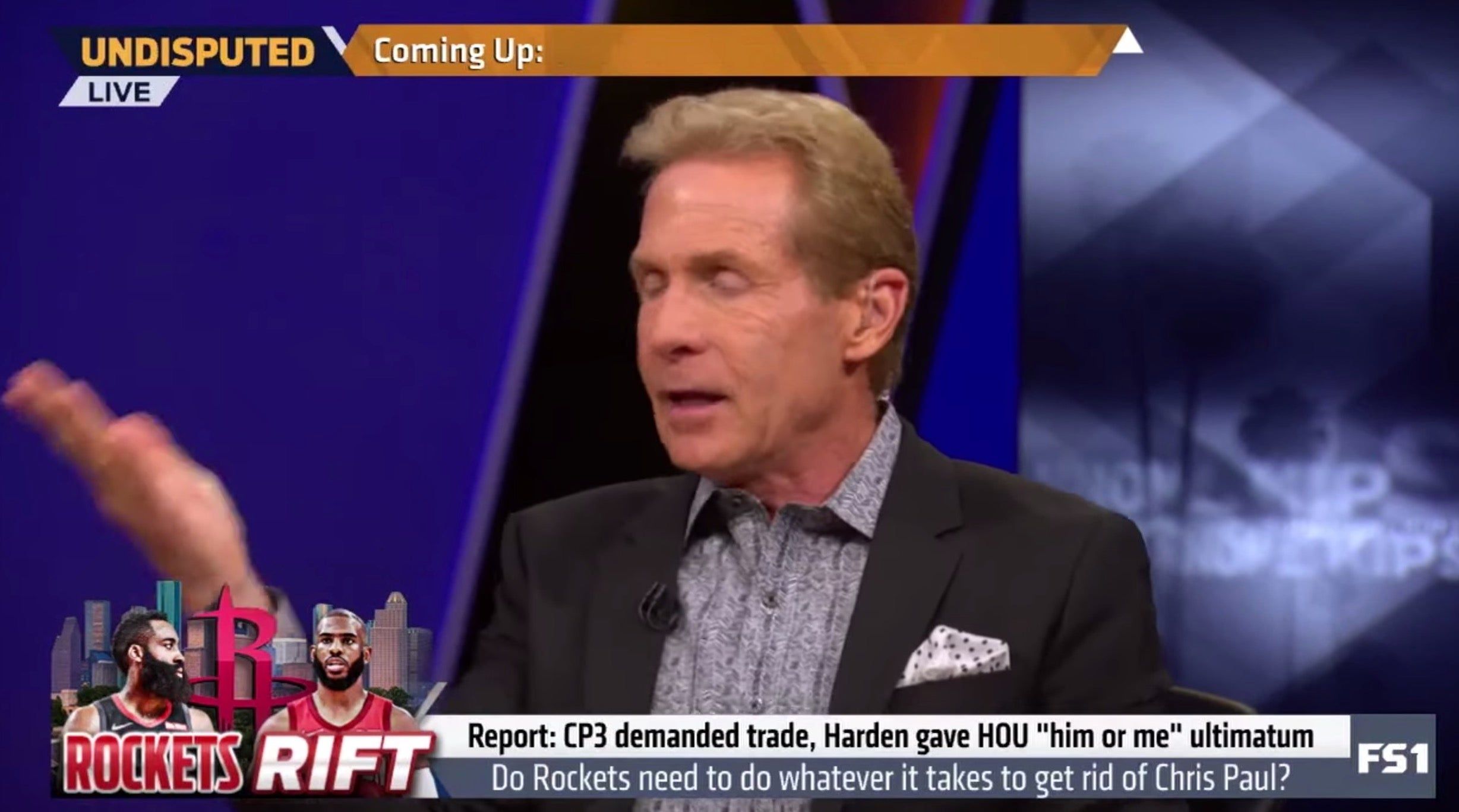 Deadspin | Skip Bayless Falls For A Fake Woj Tweet About Chris Paul ...