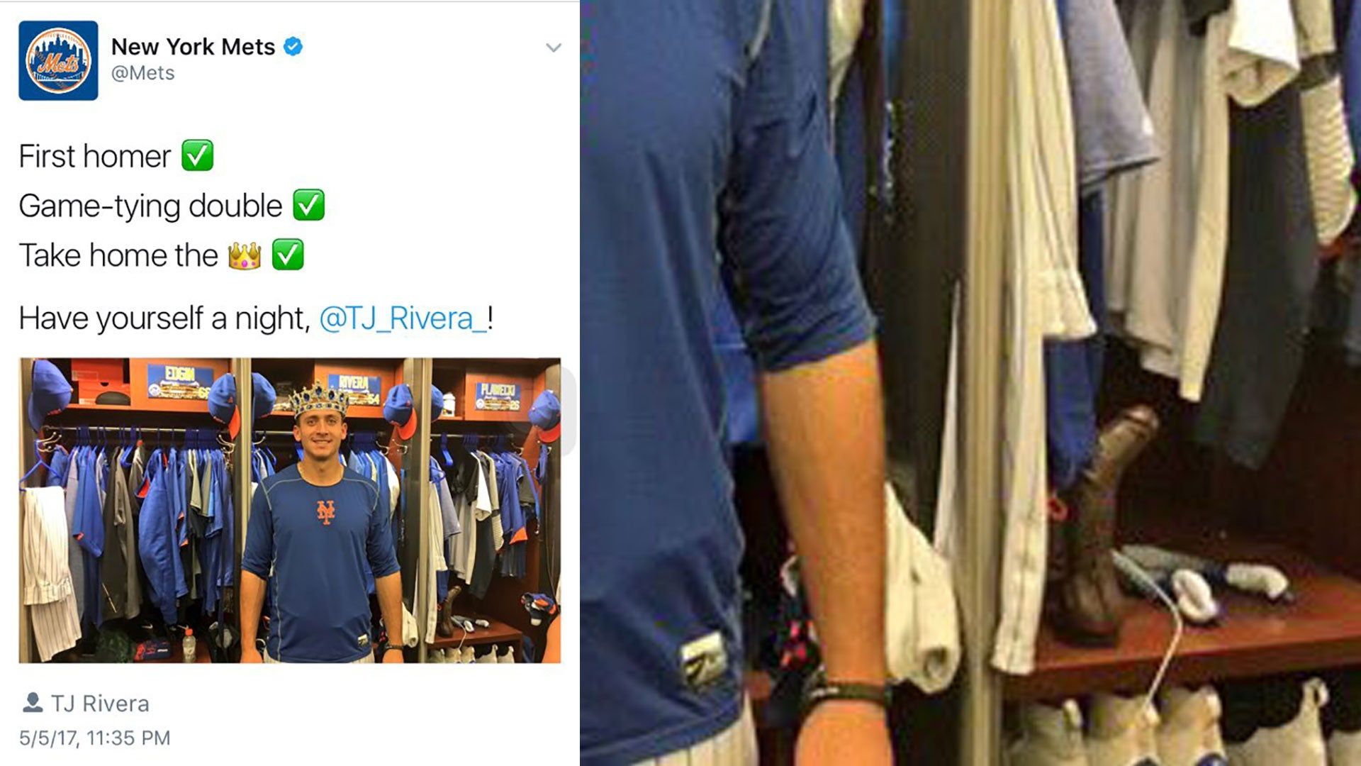 Deadspin | Mets' Twitter Celebrates Dong