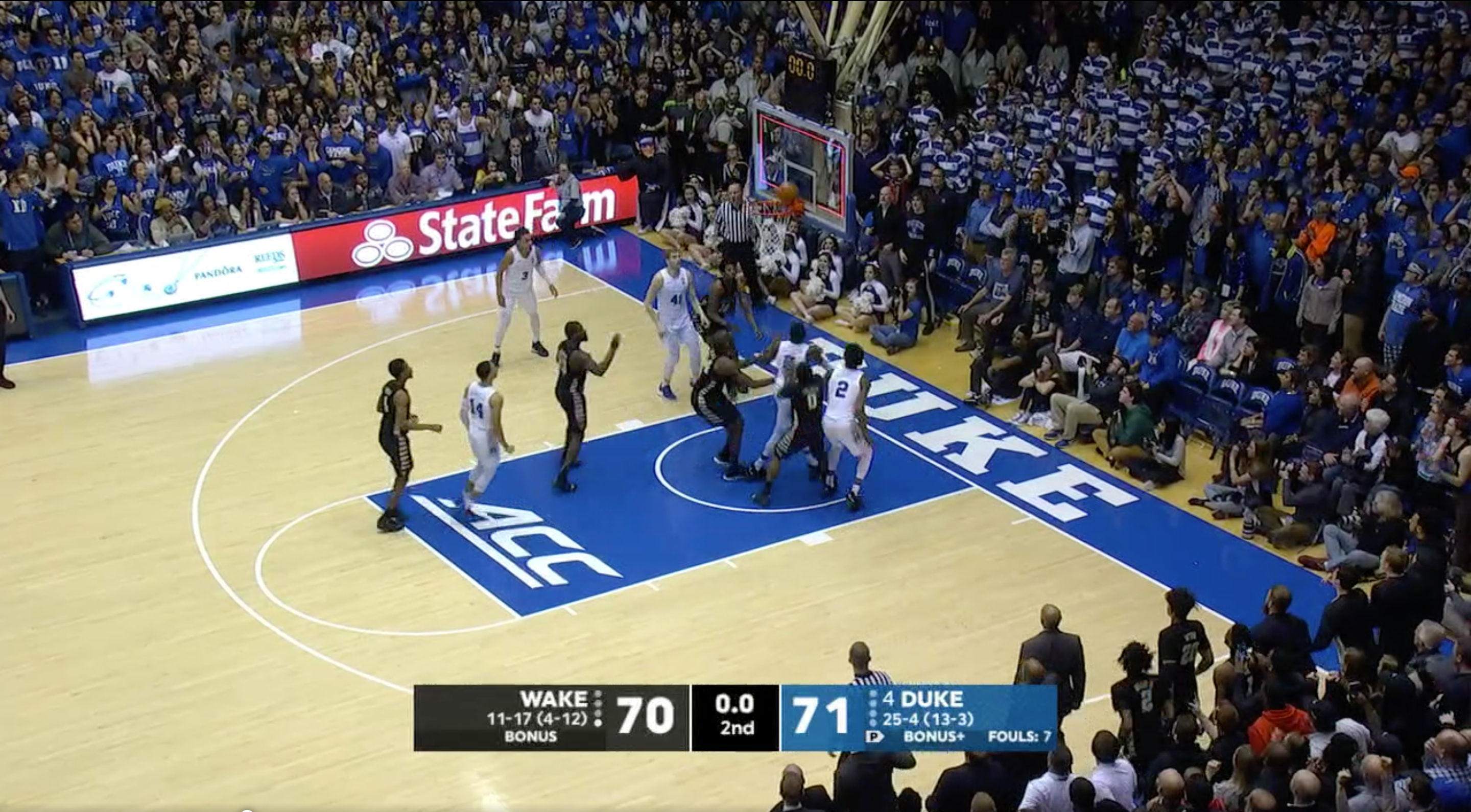 Deadspin | Wake Forest Was A Mild Breeze Away From Upsetting Duke