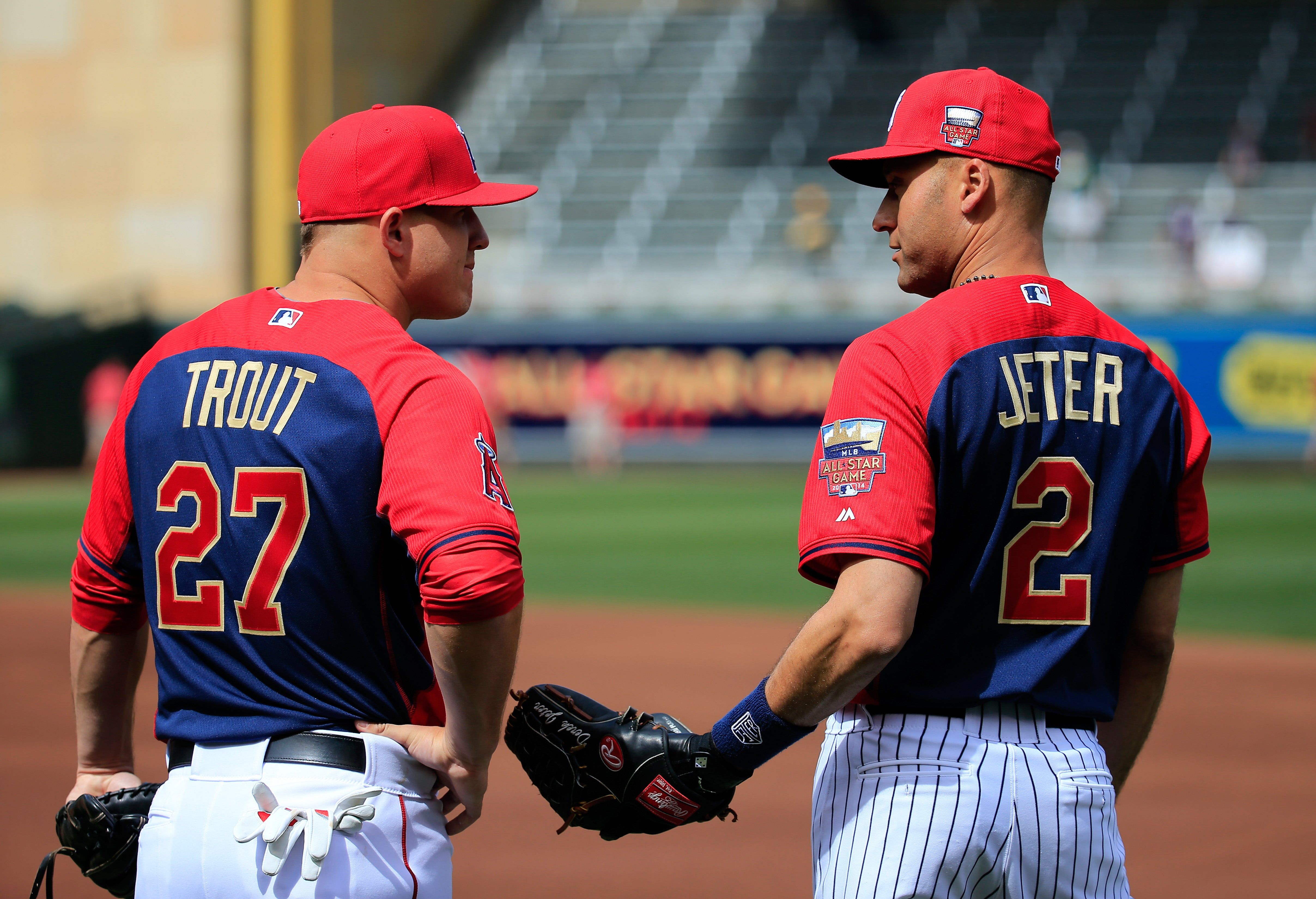 Deadspin | Derek Jeter And Mike Trout