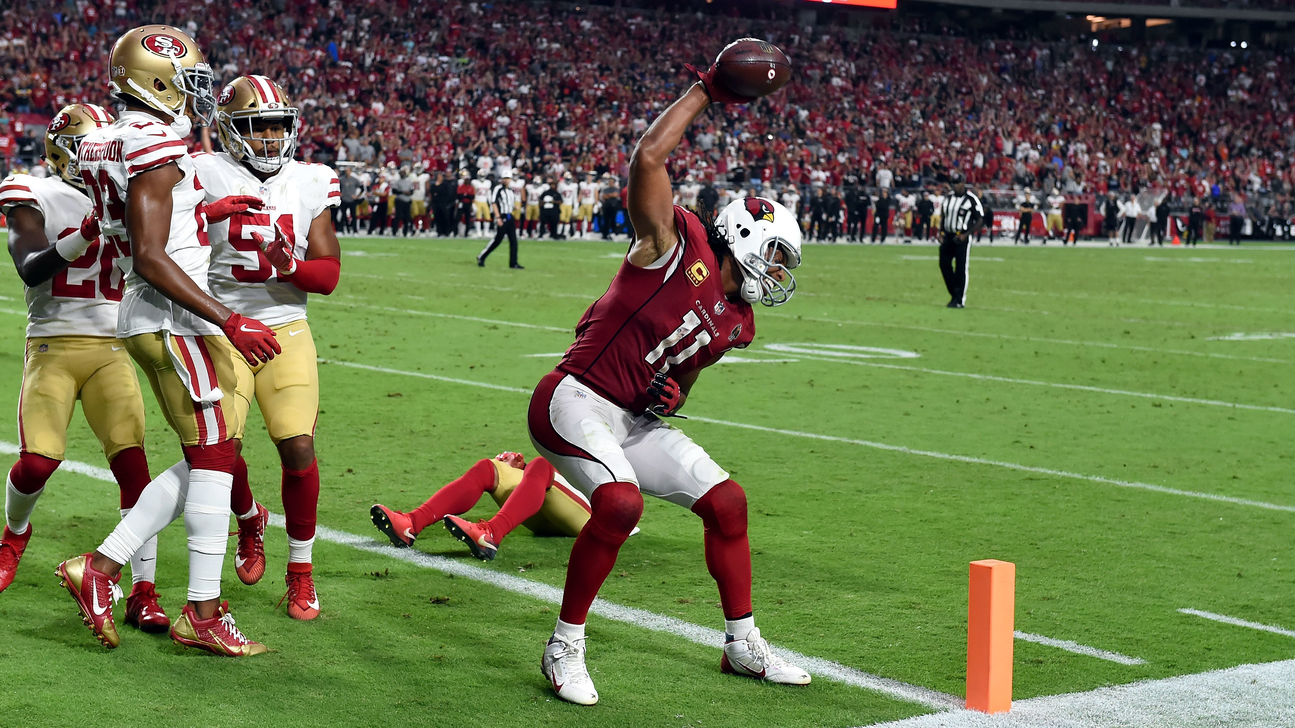 Deadspin | Larry Fitzgerald Spiked The Ball To Get Back At His Garbage Son