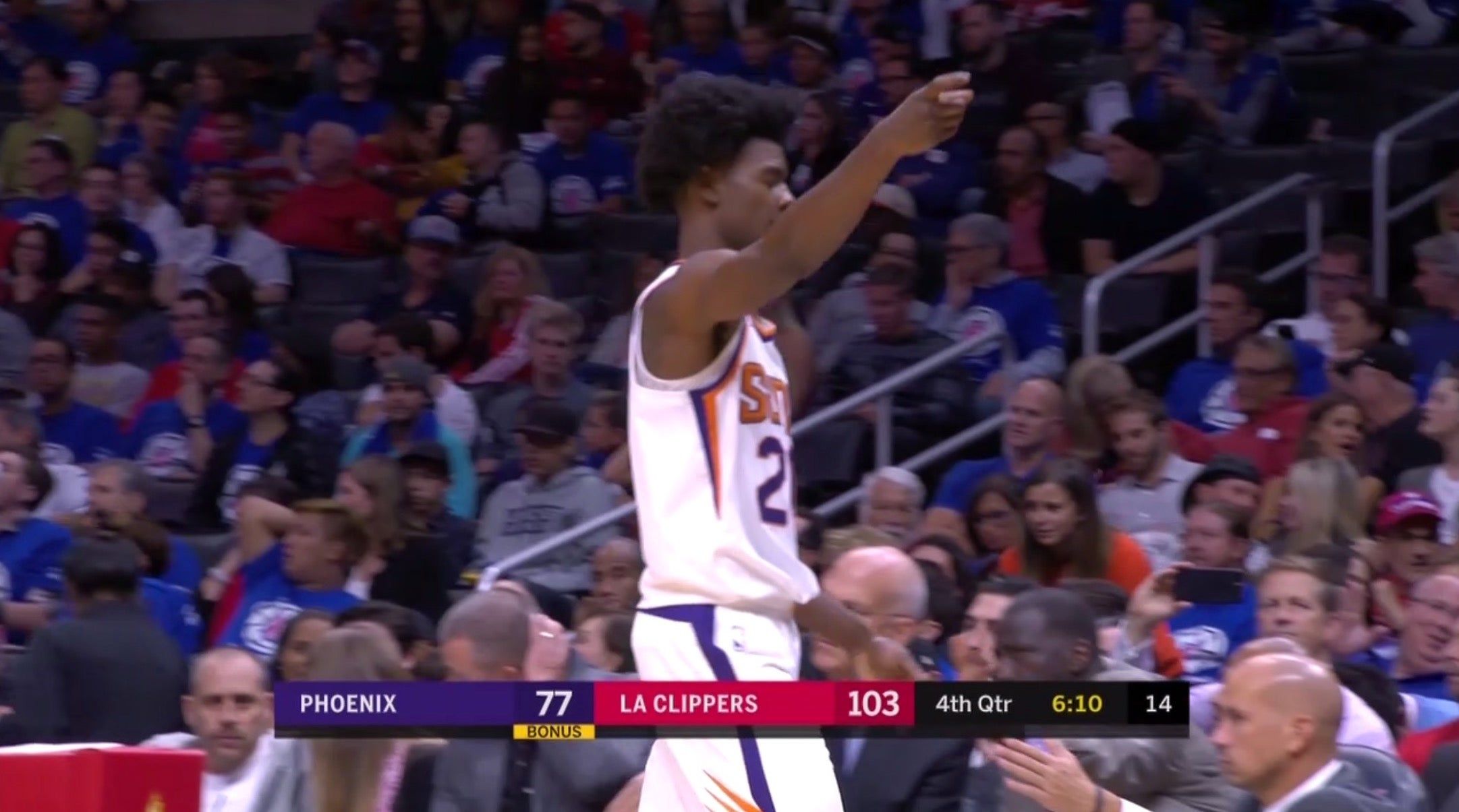 Deadspin | NBA Fines Josh Jackson $35K For Making "Menacing" Gun ...