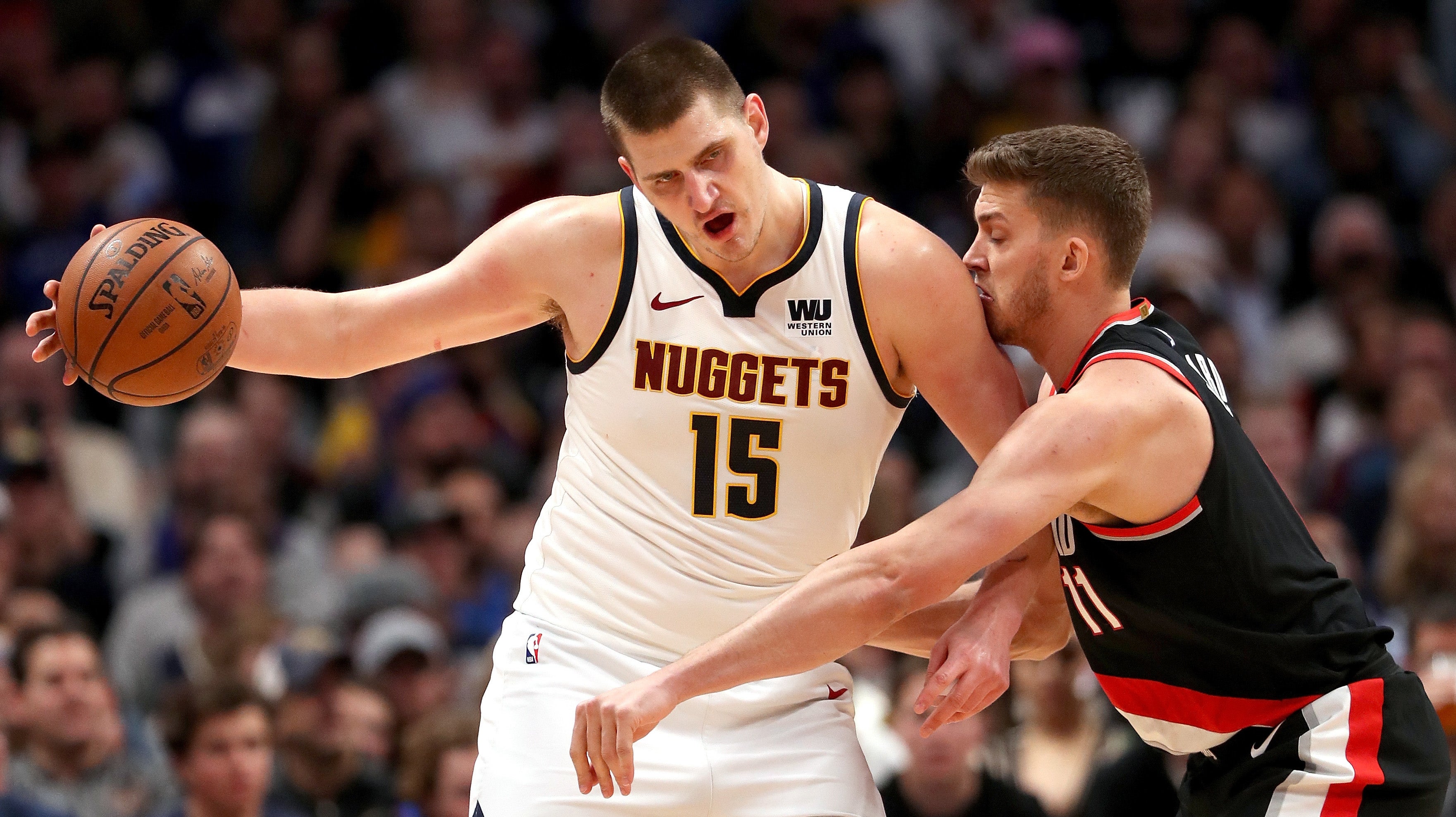 Deadspin | Nuggets Finally Shake Loose, Put A Whupping On Trail Blazers