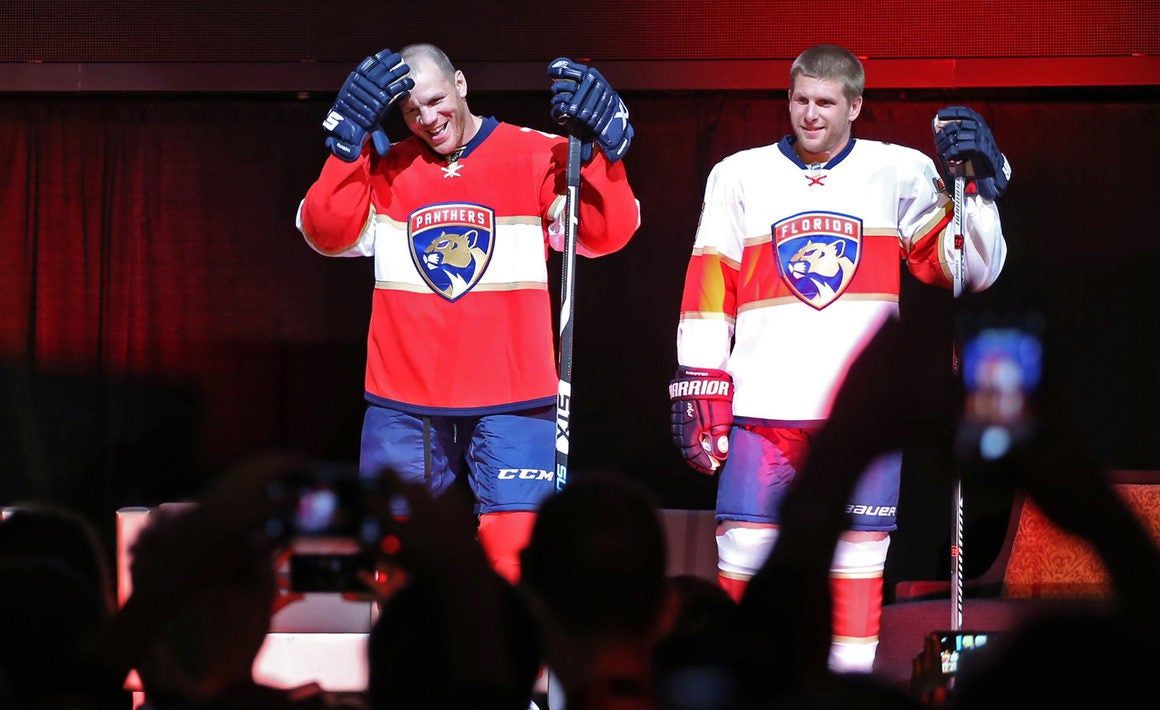 Deadspin | Florida Panthers Unveil New Logo And Jerseys Deadspin | Florida Panthers Unveil New Logo And Jerseys