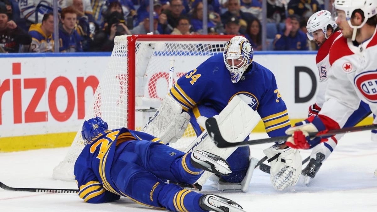 Deadspin | Alex Lyon has 'caught fire' in net as Sabres, Habs prepare ...