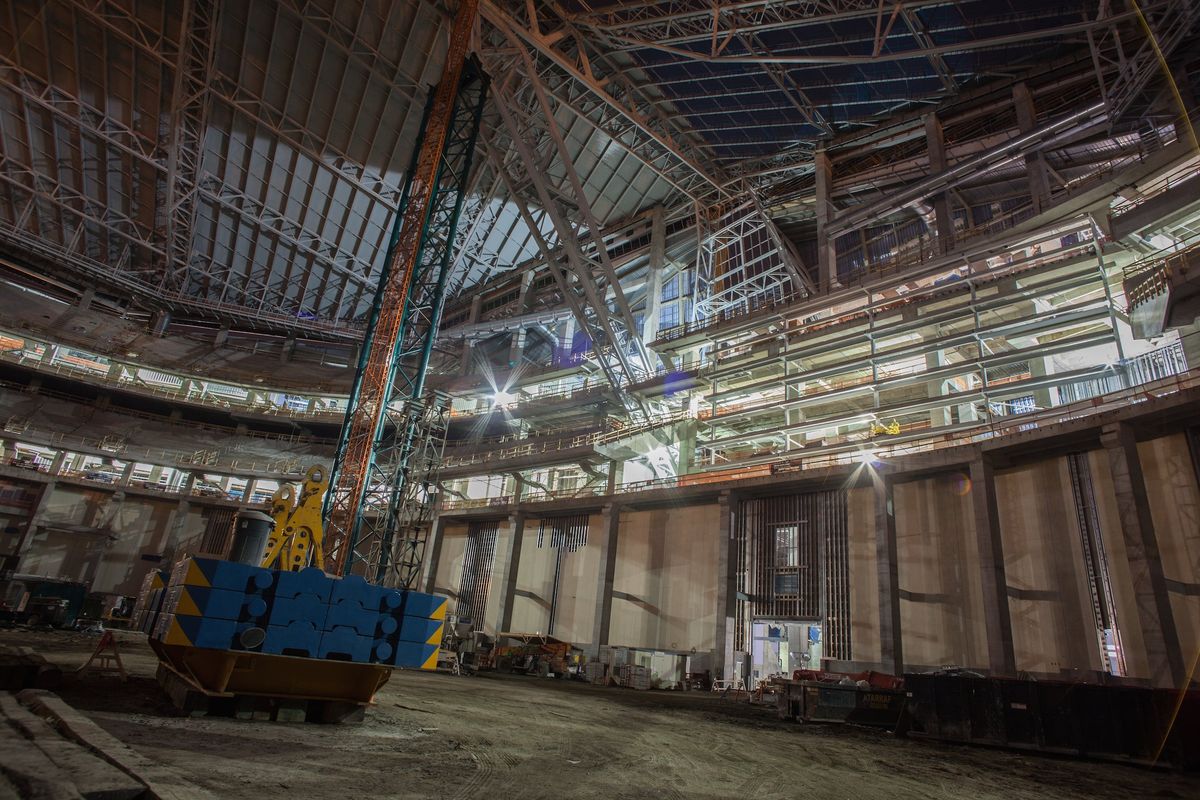Deadspin | An Illicit Tour Of The New Vikings Stadium