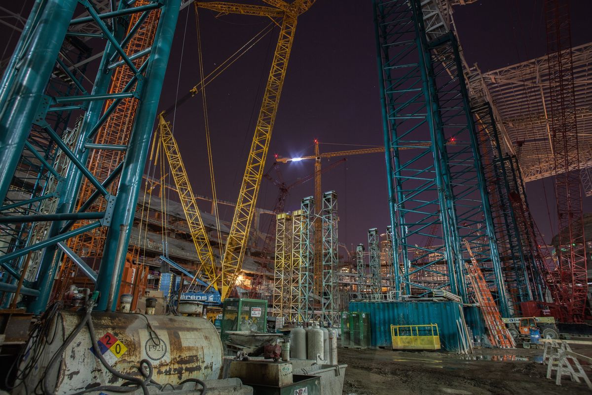 Deadspin | An Illicit Tour Of The New Vikings Stadium