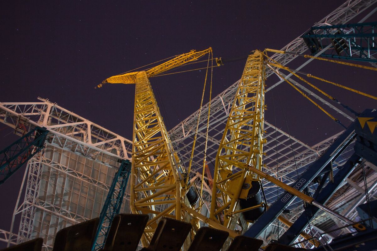 Deadspin | An Illicit Tour Of The New Vikings Stadium