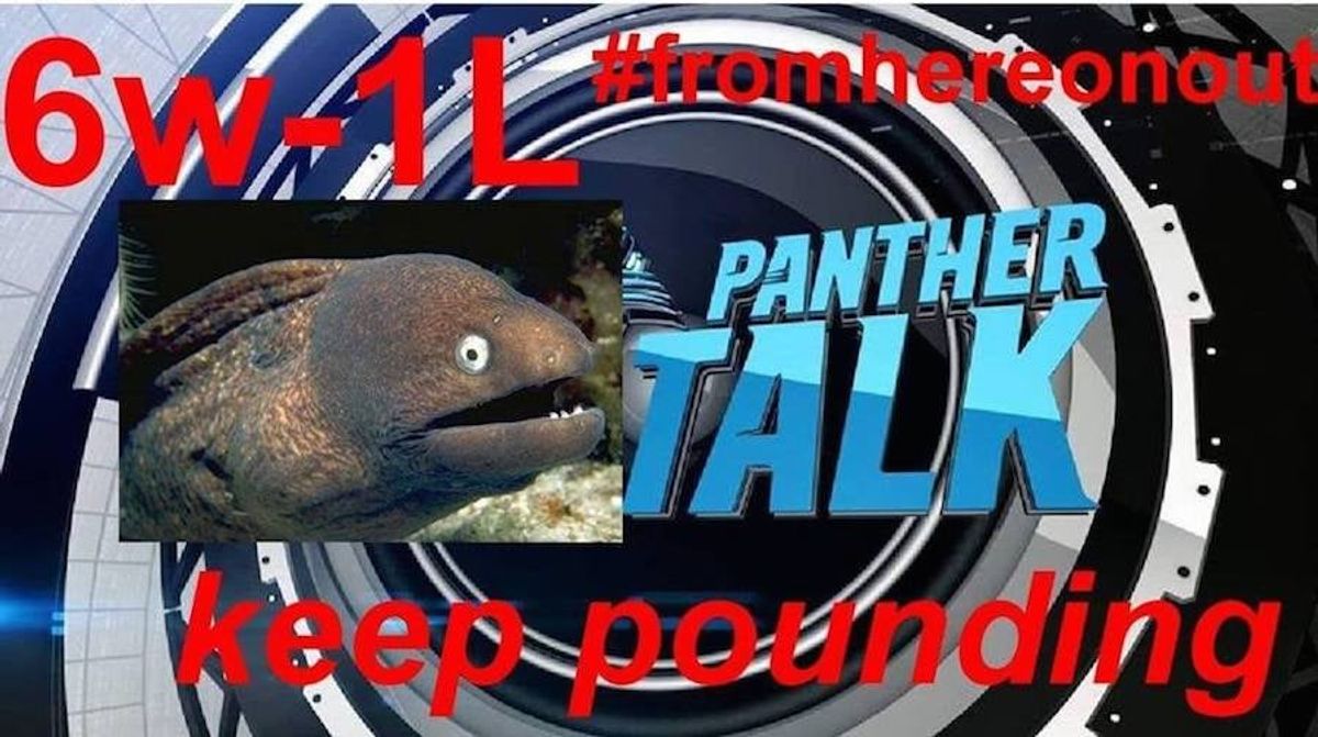 Deadspin | The Best And Dumbest Meme Is Unfolding On The Panthers ...