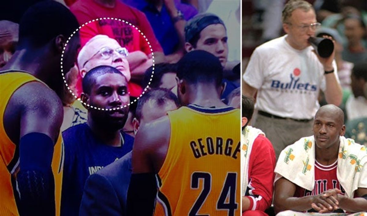 Deadspin | Legendary Heckler Robin Ficker Returned To The NBA Last Night