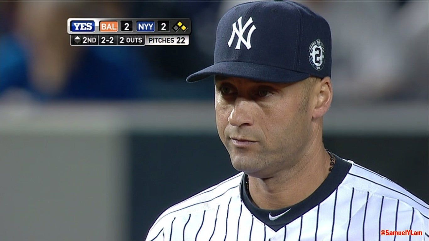 Deadspin | That Derek Jeter Screencap, With Every Number Being Two, Is Fake