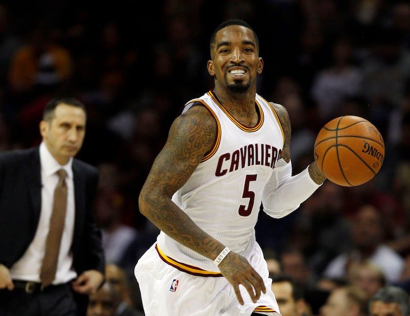 Deadspin | J.R. Smith's Debut As A Cavalier Was Only Fun For J.R. Smith