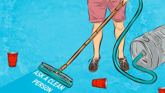 Deadspin | How To Clean A Frat House, And Keep It That Way