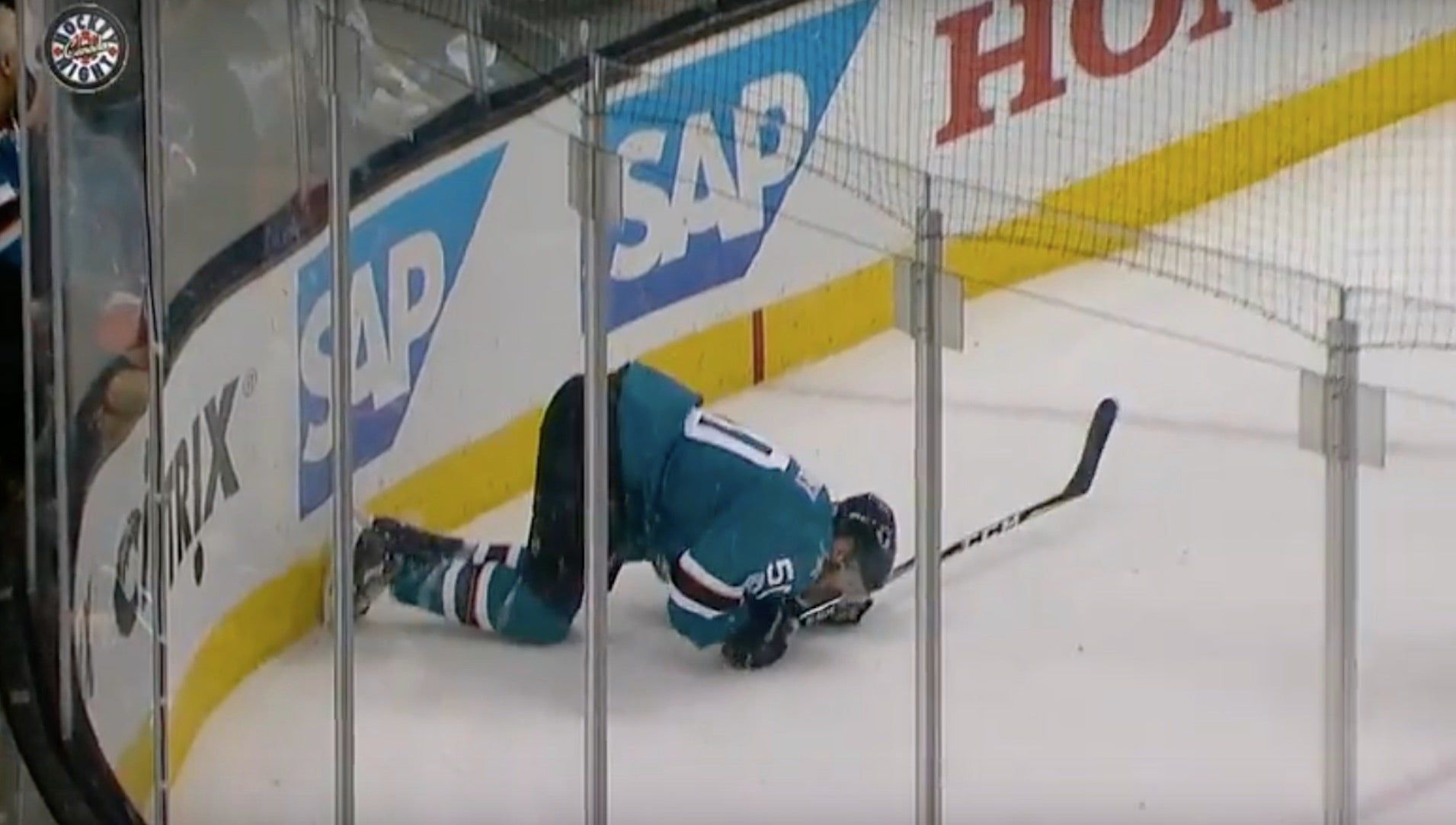 Deadspin | Oilers' Leon Draisaitl Tossed For Crotch Spearing As Sharks ...