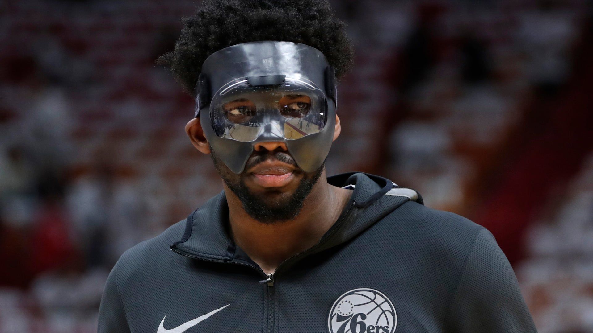 Deadspin | Is Joel Embiid's Mask More Superhero Or Supervillain?