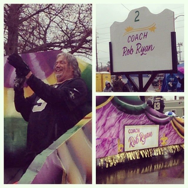 Deadspin | Rob Ryan Had A Hell Of A Time During Mardi Gras Celebrations